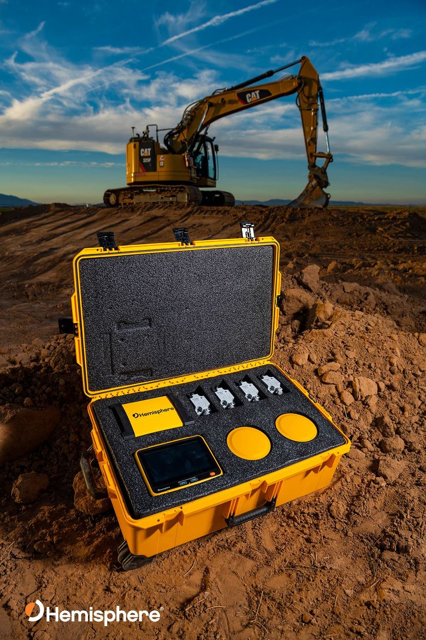 Hemisphere GNSS Machine control - QuipTech Solutions